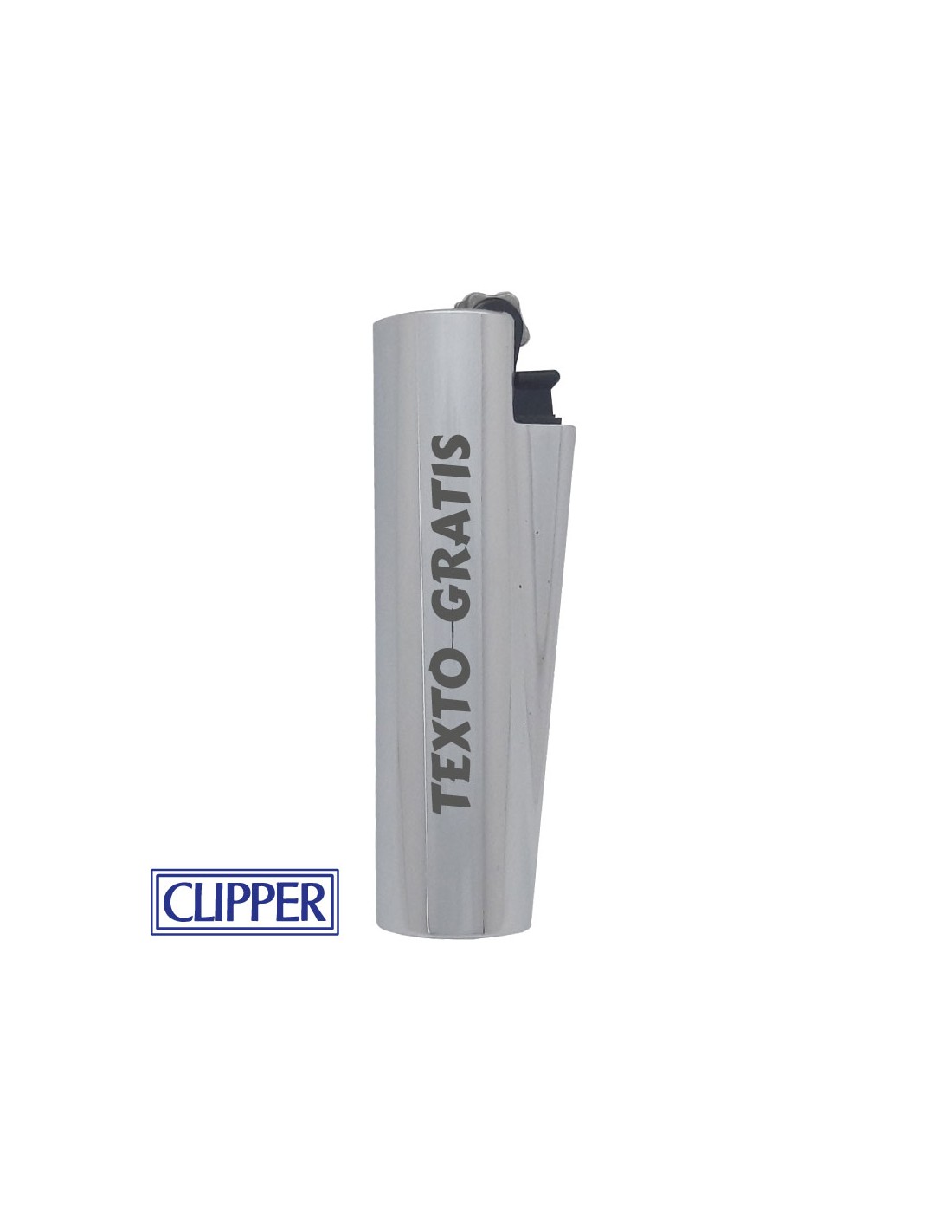 Encendedor CLIPPER personalizado con TEXTO