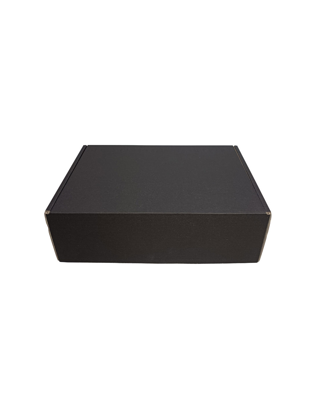 Caja negra con copas de vino pie bajo 850 ml de cristal de bohemia