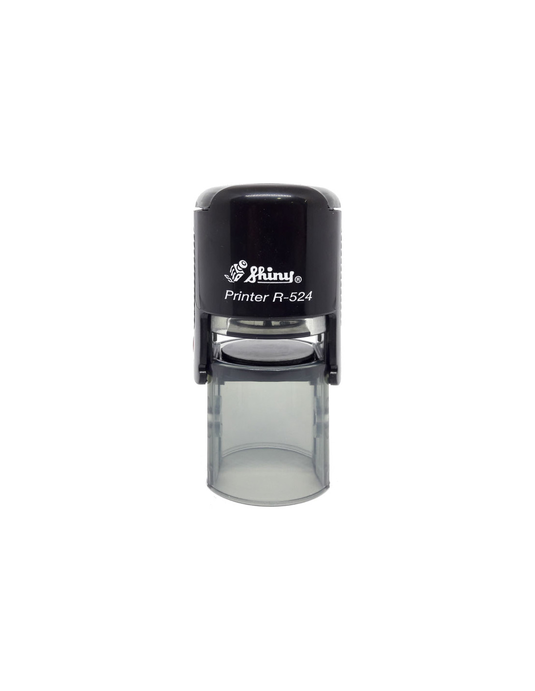 Sello de caucho redondo personalizado con logo y texto (2,5 cm)