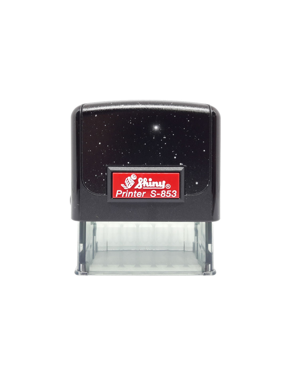 Sello de caucho personalizado con logo y texto (4,8 x 2 cm)