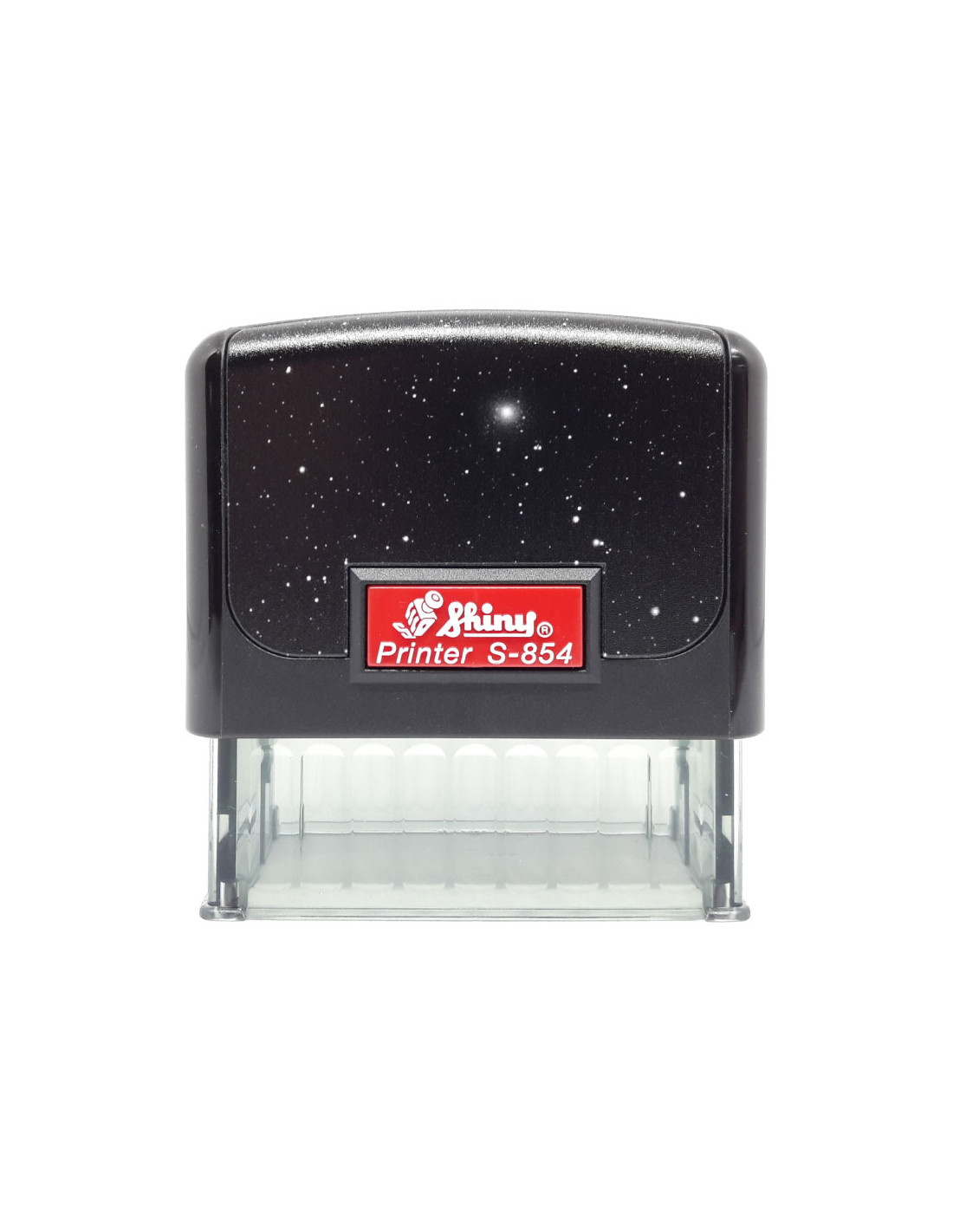 Sello de caucho personalizado con texto (6 x 2,3 cm)